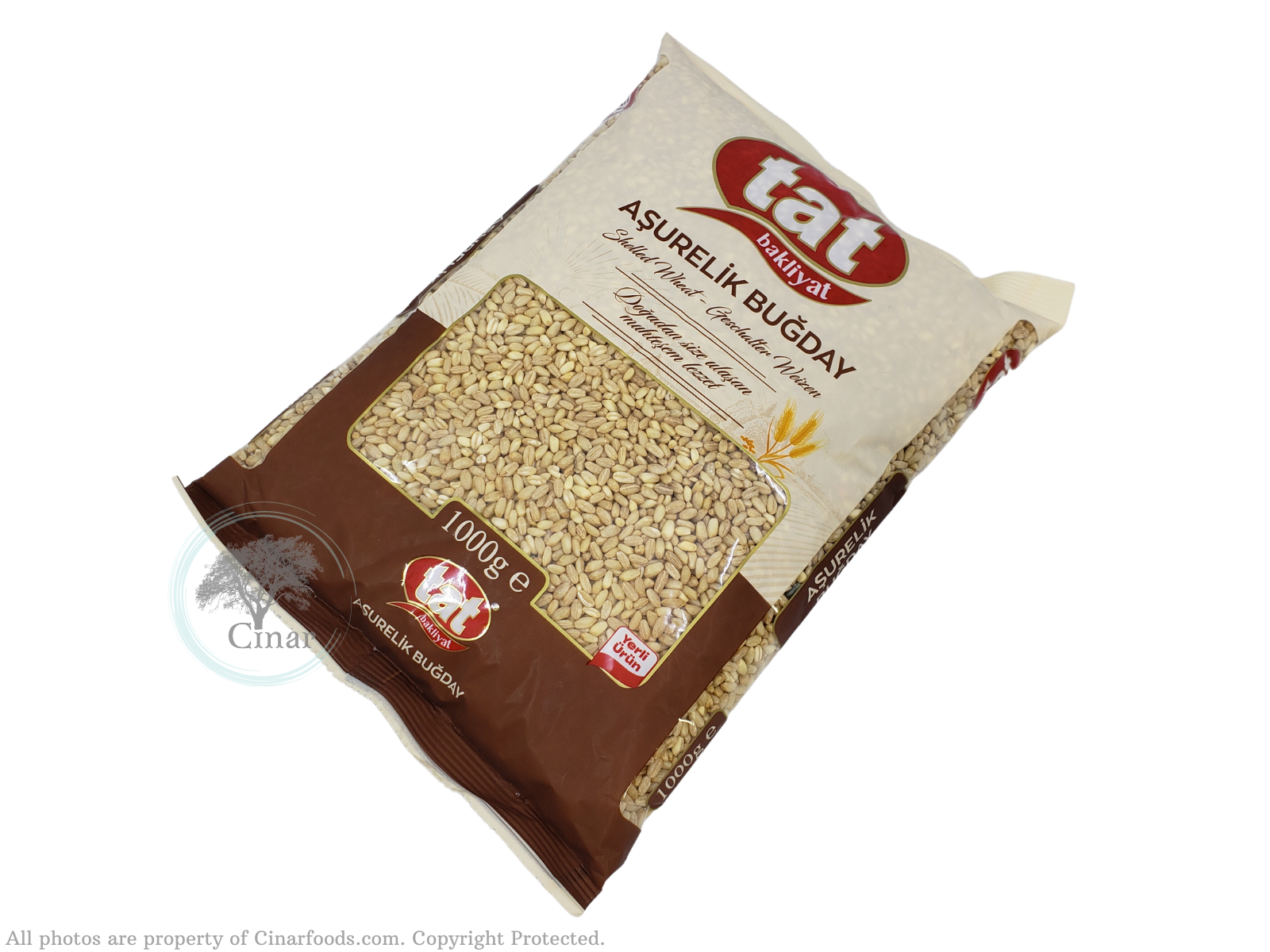 Tat Shelled Wheat - Asurelik Bugday (35.2 oz / 1 kg) | Cinar Foods ...