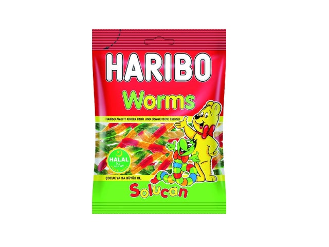 Haribo Worms - Solucan (5.6 oz / 160 gr) | Cinar Foods - Mediterranean ...